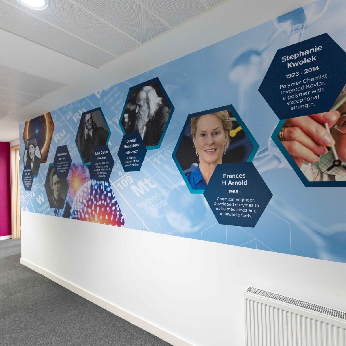 King's High Warwick - STEM Changemaker Mural