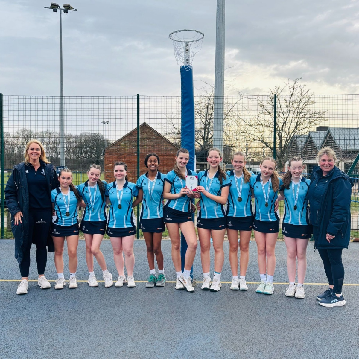 King's High Warwick - U13 Netball Squad Crowned ISA National Champions!